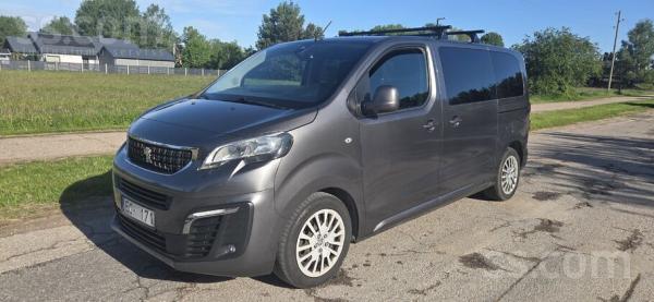 Grey Peugeot Traveller 2017 in Riga, with an engine capacity of 2.00 L and mileage of 320 thousand km for 16000 €, photo 2 on AUTOMOTO.COM.LV