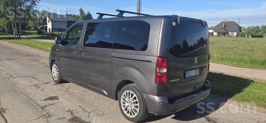 Grey Peugeot Traveller 2017 in Riga, with an engine capacity of 2.00 L and mileage of 320 thousand km for 16000 €, photo 4 on AUTOMOTO.COM.LV