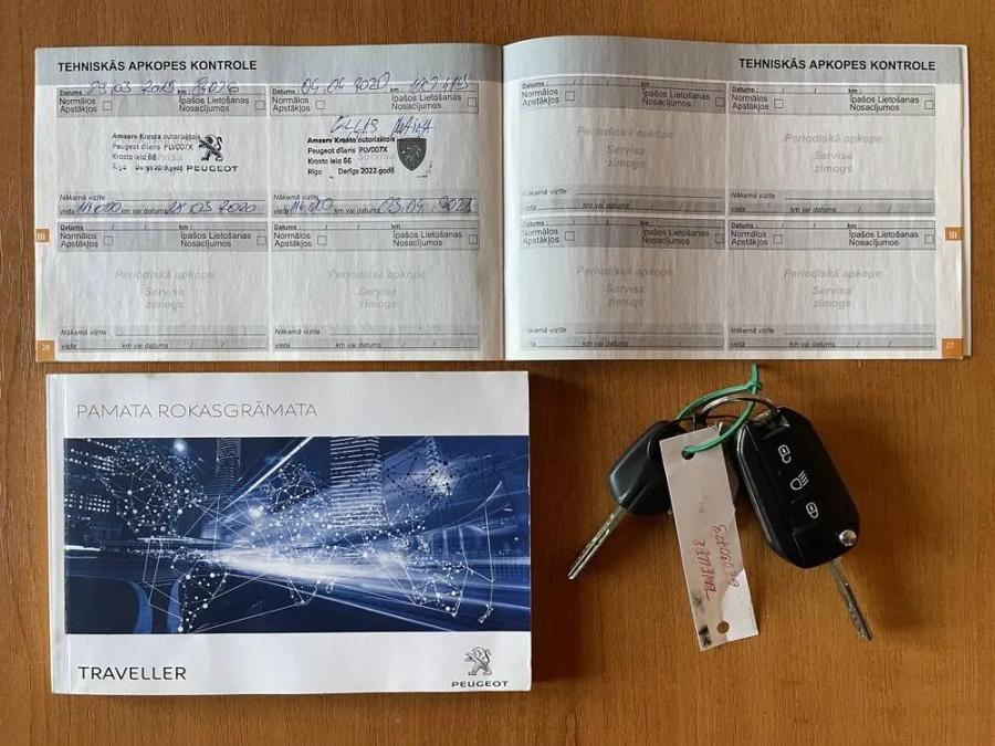 Серый Пежо Traveller 2016 в Талси, объемом двигателя 2.00 л и пробегом 162 тыс. км за 17500 €, фото 34 на AUTOMOTO.COM.LV