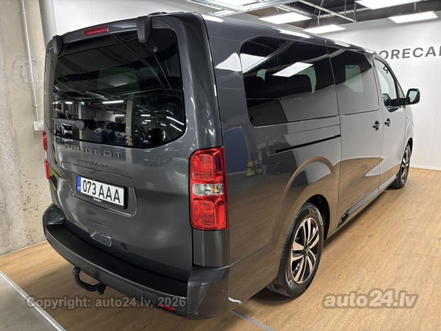 Grey Peugeot Traveller 2025 in Tallinn, with an engine capacity of 2.00 L and mileage of 48 thousand km for 44900 €, photo 4 on AUTOMOTO.COM.LV