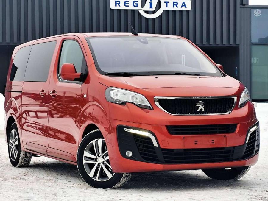 Red Peugeot Traveller 2017 in Siauliai, with an engine capacity of 1.56 L and mileage of 265 thousand km for 13290 €, photo 1 on AUTOMOTO.COM.LV
