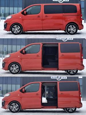 Red Peugeot Traveller 2017 in Siauliai, with an engine capacity of 1.56 L and mileage of 265 thousand km for 13290 €, photo 8 on AUTOMOTO.COM.LV