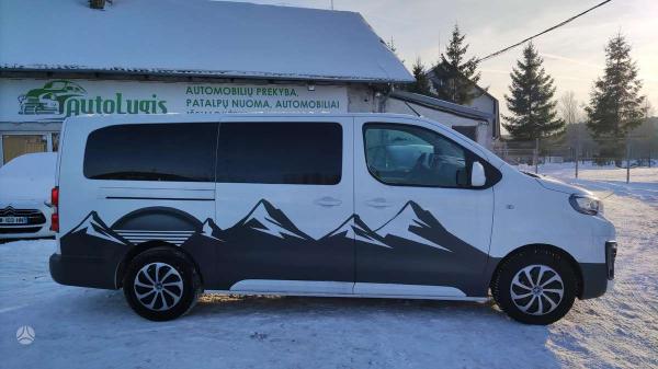 White Peugeot Traveller 2018 in Klaipeda, with an engine capacity of 2.00 L and mileage of 260 thousand km for 14750 €, photo 2 on AUTOMOTO.COM.LV