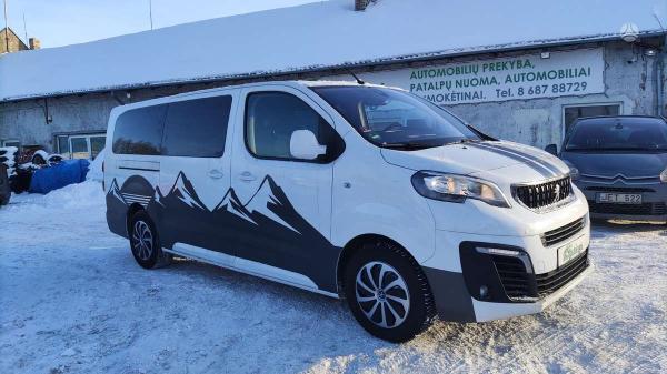 White Peugeot Traveller 2018 in Klaipeda, with an engine capacity of 2.00 L and mileage of 260 thousand km for 14750 €, photo 4 on AUTOMOTO.COM.LV