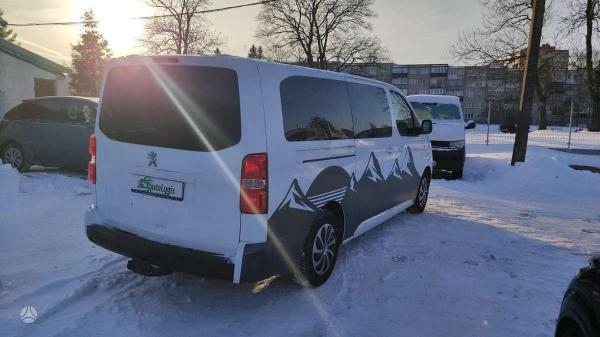 White Peugeot Traveller 2018 in Klaipeda, with an engine capacity of 2.00 L and mileage of 260 thousand km for 14750 €, photo 7 on AUTOMOTO.COM.LV