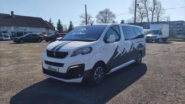 Balts Peugeot Traveller 2018 Klaipėda, ar dzinēja tilpumu 2.00 L un nobraukumu 260 tūkst. km par 13900 €, foto 1 vietnē AUTOMOTO.COM.LV