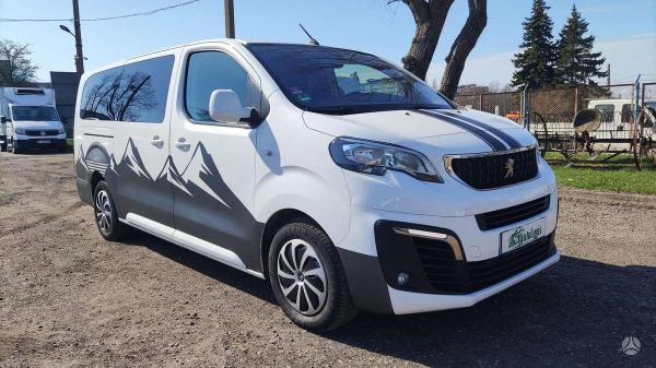 Balts Peugeot Traveller 2018 Klaipėda, ar dzinēja tilpumu 2.00 L un nobraukumu 260 tūkst. km par 13900 €, foto 9 vietnē AUTOMOTO.COM.LV