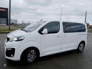 White Peugeot Traveller 2019 in Panevezys, with an engine capacity of 2.00 L and mileage of 272 thousand km for 17800 €, photo 2 on AUTOMOTO.COM.LV