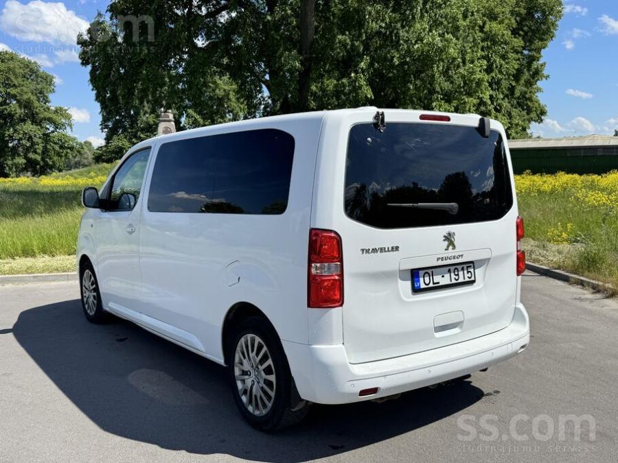 White Peugeot Traveller 2017 in Riga, with an engine capacity of 2.00 L and mileage of 0 thousand km for 16250 €, photo 5 on AUTOMOTO.COM.LV