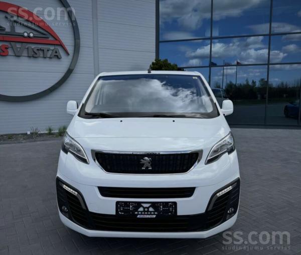 White Peugeot Traveller 2021 in Telschi, with an engine capacity of 2.00 L and mileage of 255 thousand km for 17999 €, photo 2 on AUTOMOTO.COM.LV