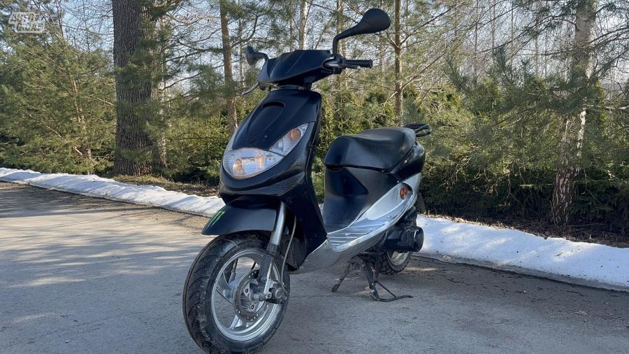Melns Peugeot Vivacity 2007 Kelmė, ar dzinēja tilpumu 0.05 L un nobraukumu 25 tūkst. km par 620 €, foto 1 vietnē AUTOMOTO.COM.LV
