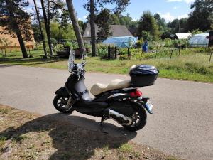 Черный Piaggio Beverly 2008 в Варена, объемом двигателя 0.50 л и пробегом 64 тыс. км за 1800 €, фото 5 на AUTOMOTO.COM.LV