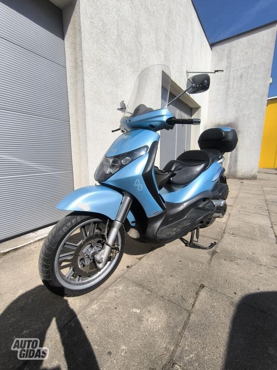 Zils Piaggio Beverly 2007 Viļņa, ar dzinēja tilpumu 0.40 L un nobraukumu 28 tūkst. km par 1699 €, foto 7 vietnē AUTOMOTO.COM.LV