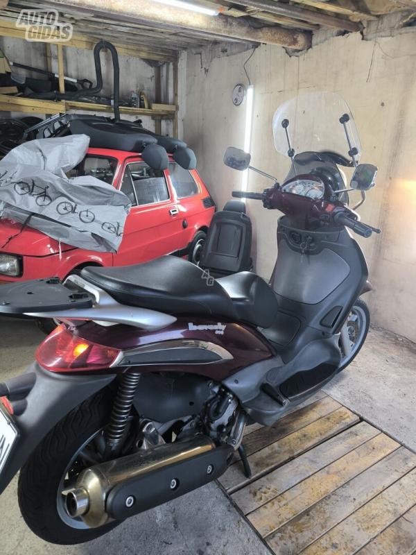 Violets Piaggio Beverly 2004 Molėtai, ar dzinēja tilpumu 0.46 L un nobraukumu 48 tūkst. km par 1200 €, foto 6 vietnē AUTOMOTO.COM.LV