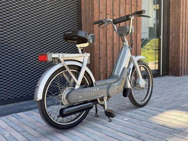 Grey Piaggio Ciao 1980 in Vilnius, with an engine capacity of 49.00 L and mileage of 0 thousand km for 800 €, photo 2 on AUTOMOTO.COM.LV