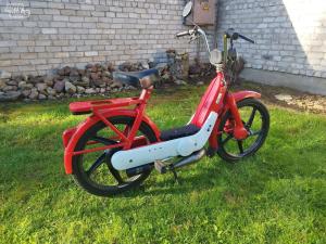 Sarkans Piaggio Ciao 1998 Panevēža, ar dzinēja tilpumu 0.07 L un nobraukumu 1 tūkst. km par 1150 €, foto 3 vietnē AUTOMOTO.COM.LV