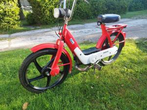 Sarkans Piaggio Ciao 1998 Panevēža, ar dzinēja tilpumu 0.07 L un nobraukumu 1 tūkst. km par 1150 €, foto 8 vietnē AUTOMOTO.COM.LV