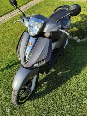 Grey Piaggio Liberty 2020 in Siauliai, with an engine capacity of 0.13 L and mileage of 10 thousand km for 2050 €, photo 3 on AUTOMOTO.COM.LV