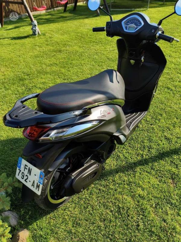 Серый Piaggio Liberty 2020 в Шяуляй, объемом двигателя 0.13 л и пробегом 10 тыс. км за 2050 €, фото 5 на AUTOMOTO.COM.LV