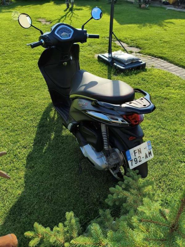 Серый Piaggio Liberty 2020 в Шяуляй, объемом двигателя 0.13 л и пробегом 10 тыс. км за 2050 €, фото 6 на AUTOMOTO.COM.LV
