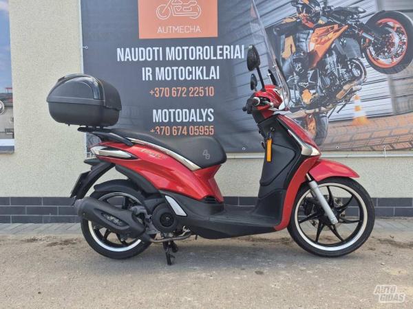 Sarkans Piaggio Liberty 2016 Panevēža, ar dzinēja tilpumu 0.13 L un nobraukumu 21 tūkst. km par 1450 €, foto 3 vietnē AUTOMOTO.COM.LV