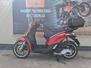 Red Piaggio Liberty 2016 in Panevezys, with an engine capacity of 0.13 L and mileage of 21 thousand km for 1450 €, photo 5 on AUTOMOTO.COM.LV