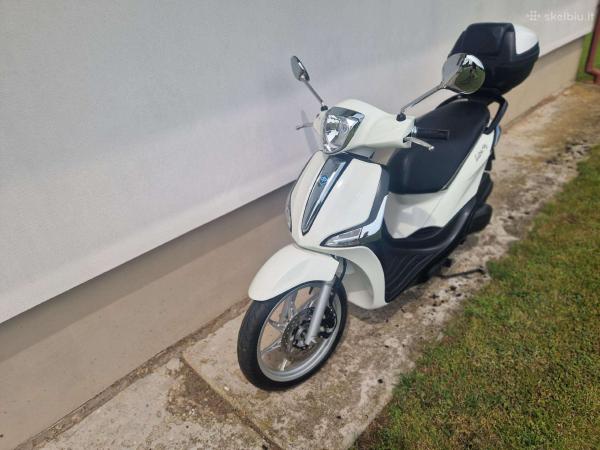 Balts Piaggio Liberty 2025 Kėdainiai, ar dzinēja tilpumu 49.00 L un nobraukumu 23 tūkst. km par 2800 €, foto 2 vietnē AUTOMOTO.COM.LV