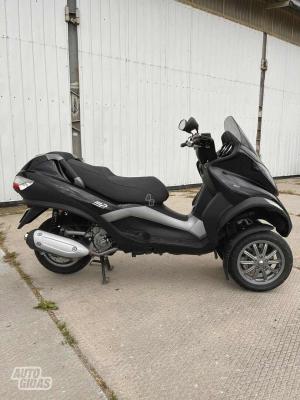 Black Piaggio MP3 2009 in Vilnius, with an engine capacity of 0.25 L and mileage of 8 thousand km for 2200 €, photo 8 on AUTOMOTO.COM.LV