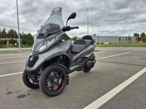 Black Piaggio MP3 2018 in Klaipeda, with an engine capacity of 0.49 L and mileage of 22 thousand km for 4200 €, photo  on AUTOMOTO.COM.LV