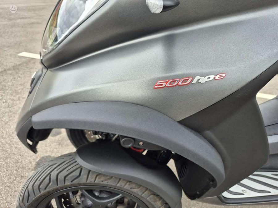 Черный Piaggio MP3 2018 в Клайпеда, объемом двигателя 0.49 л и пробегом 22 тыс. км за 4200 €, фото 12 на AUTOMOTO.COM.LV