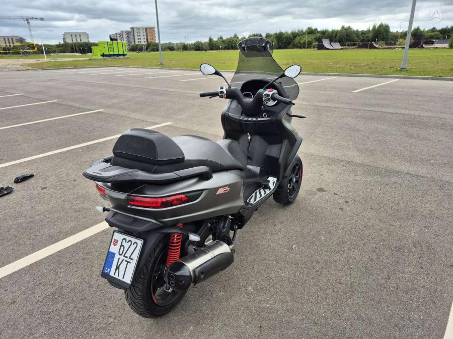 Черный Piaggio MP3 2018 в Клайпеда, объемом двигателя 0.49 л и пробегом 22 тыс. км за 4200 €, фото 19 на AUTOMOTO.COM.LV