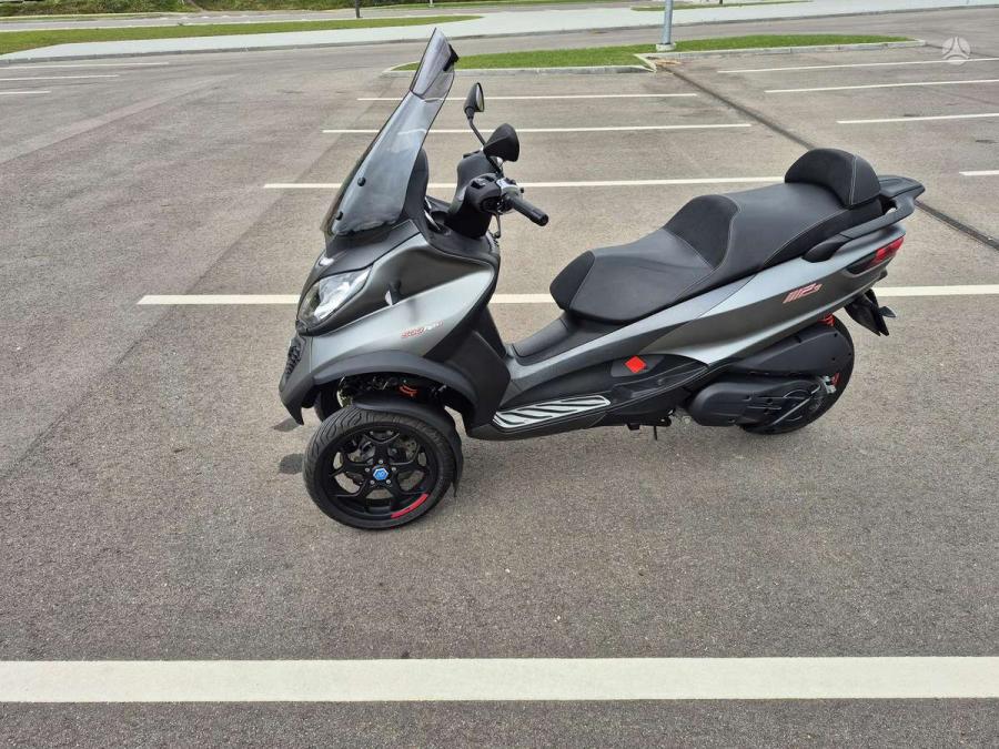 Черный Piaggio MP3 2018 в Клайпеда, объемом двигателя 0.49 л и пробегом 22 тыс. км за 4200 €, фото 22 на AUTOMOTO.COM.LV