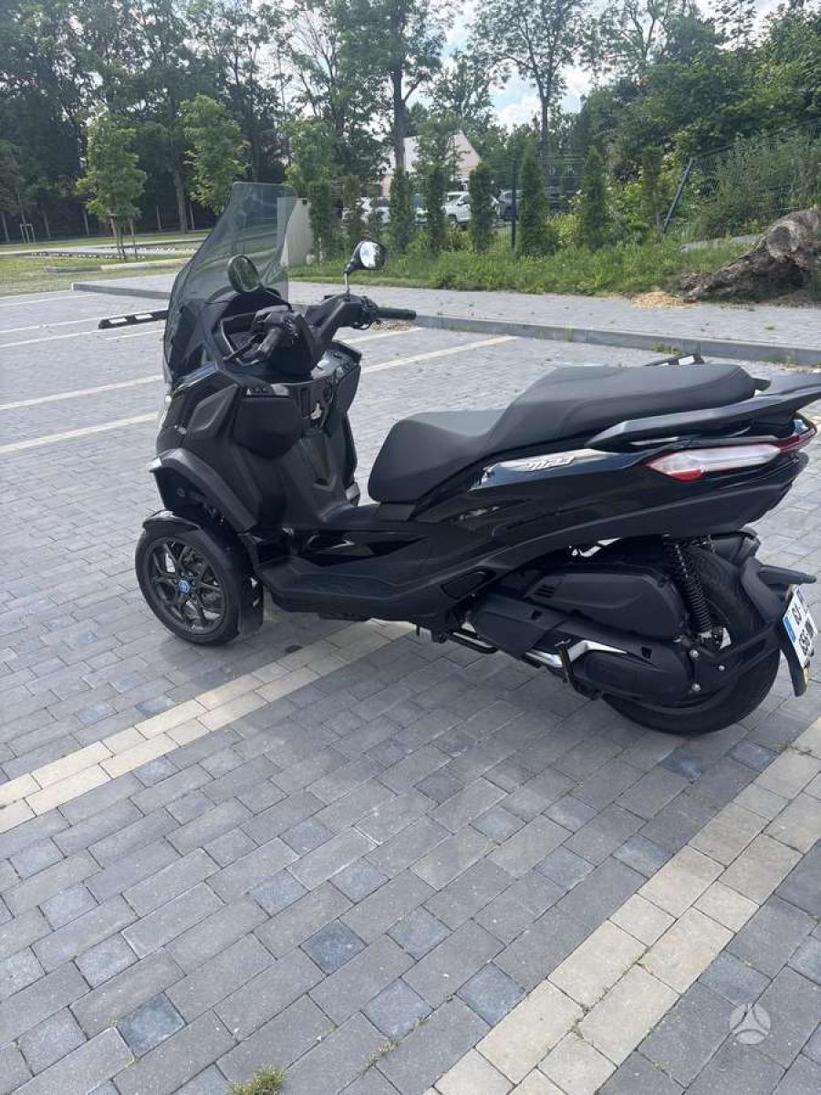 Черный Piaggio MP3 2022 в Каунас, объемом двигателя 0.40 л и пробегом 10 тыс. км за 7200 €, фото 8 на AUTOMOTO.COM.LV