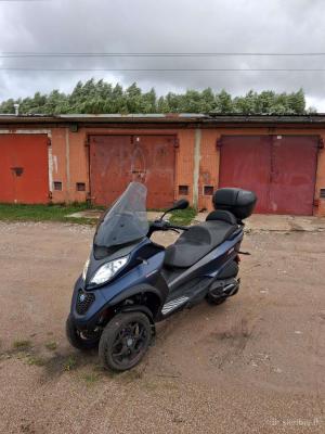 Blue Piaggio MP3 2021 in Klaipeda, with an engine capacity of 0.50 L and mileage of 26 thousand km for 5500 €, photo 7 on AUTOMOTO.COM.LV
