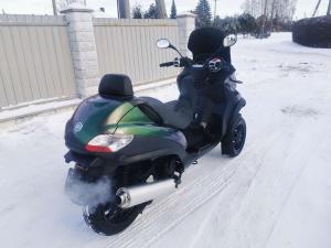 Зеленый Piaggio MP3 2009 в Юрбаркас, объемом двигателя 0.40 л и пробегом 42 тыс. км за 1600 €, фото 5 на AUTOMOTO.COM.LV