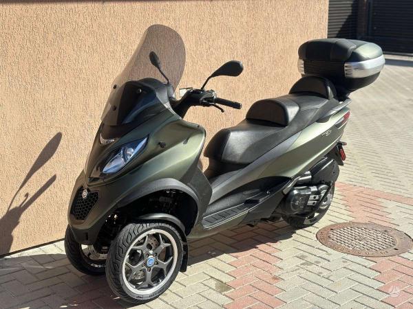 Зеленый Piaggio MP3 2017 в Таураге, объемом двигателя 0.50 л и пробегом 15 тыс. км за 3200 €, фото 4 на AUTOMOTO.COM.LV