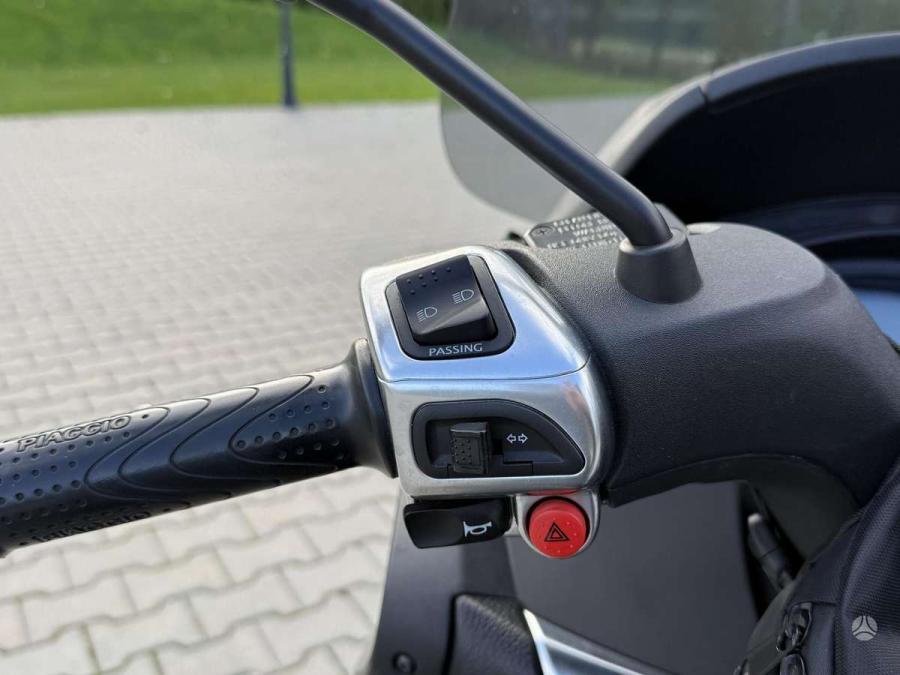 Green Piaggio MP3 2018 in Vilnius, with an engine capacity of 0.50 L and mileage of 14 thousand km for 4950 €, photo 18 on AUTOMOTO.COM.LV