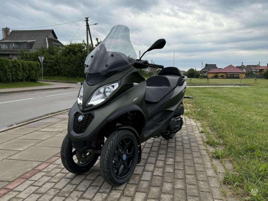 Zaļš Piaggio MP3 2020 Tauragė, ar dzinēja tilpumu 0.35 L un nobraukumu 22 tūkst. km par 4300 €, foto 3 vietnē AUTOMOTO.COM.LV
