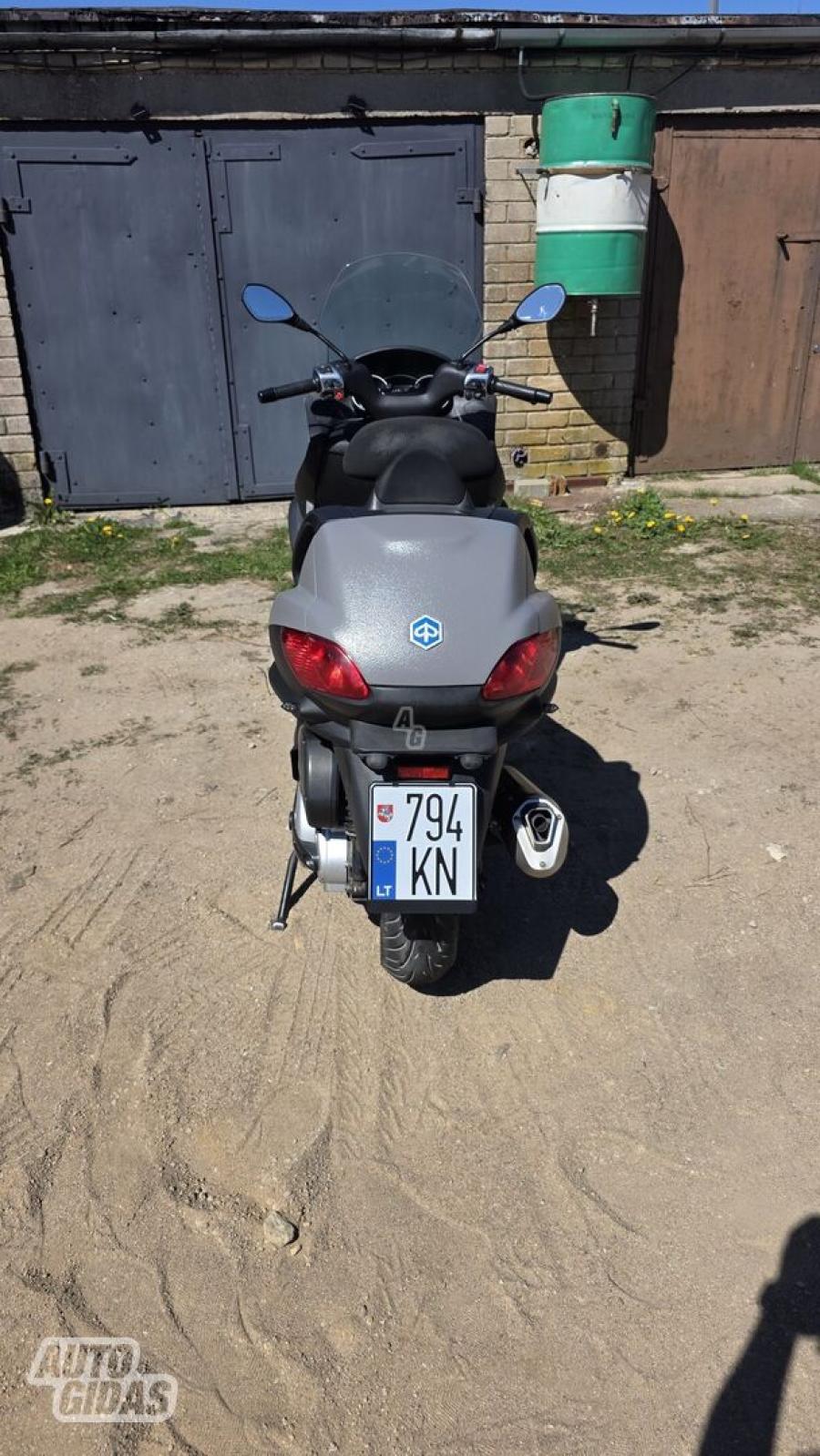 Серый Piaggio MP3 2013 в Ретавас, объемом двигателя 0.50 л и пробегом 39 тыс. км за 3450 €, фото 6 на AUTOMOTO.COM.LV