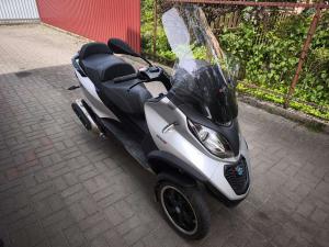 Grey Piaggio MP3 2015 in Kaunas, with an engine capacity of 0.50 L and mileage of 27 thousand km for 3900 €, photo 3 on AUTOMOTO.COM.LV