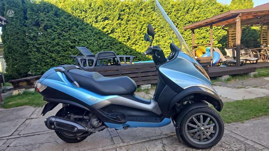 Piaggio MP3 2007 in Vilnius, with an engine capacity of 0.25 L and mileage of 29 thousand km for 1050 €, photo 7 on AUTOMOTO.COM.LV