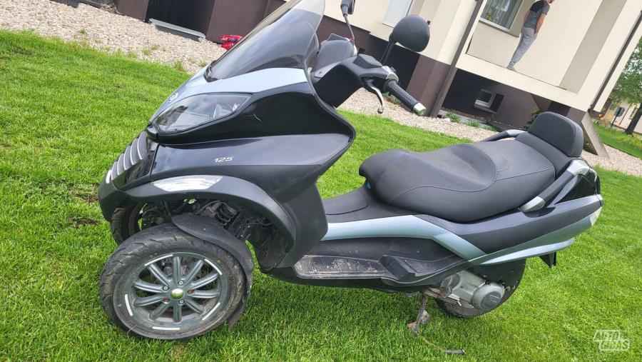 Piaggio MP3 2008 в Вильнюс, объемом двигателя 0.12 л и пробегом 27 тыс. км за 1100 €, фото 3 на AUTOMOTO.COM.LV