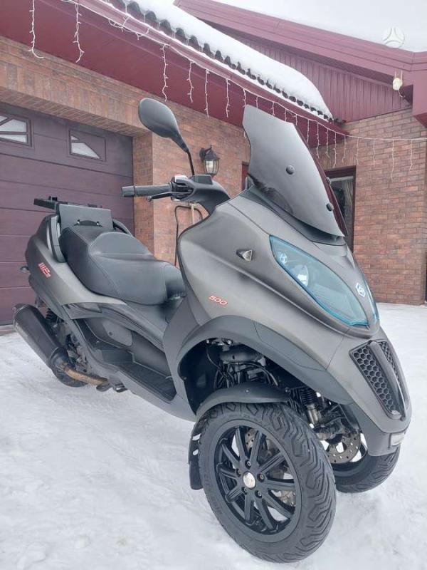 Piaggio MP3 2014 в Кельме, объемом двигателя 0.50 л и пробегом 27 тыс. км за 2750 €, фото 1 на AUTOMOTO.COM.LV