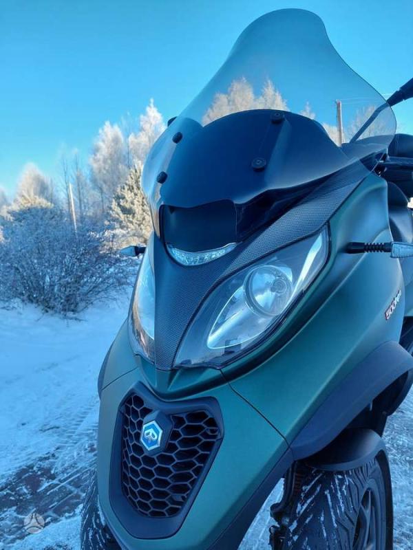 Piaggio MP3 2018 in Kelme, with an engine capacity of 0.50 L and mileage of 16 thousand km for 3450 €, photo 8 on AUTOMOTO.COM.LV