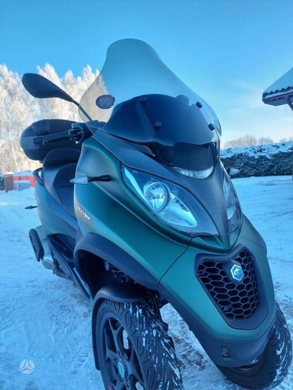 Piaggio MP3 2018 in Kelme, with an engine capacity of 0.50 L and mileage of 16 thousand km for 3450 €, photo 9 on AUTOMOTO.COM.LV