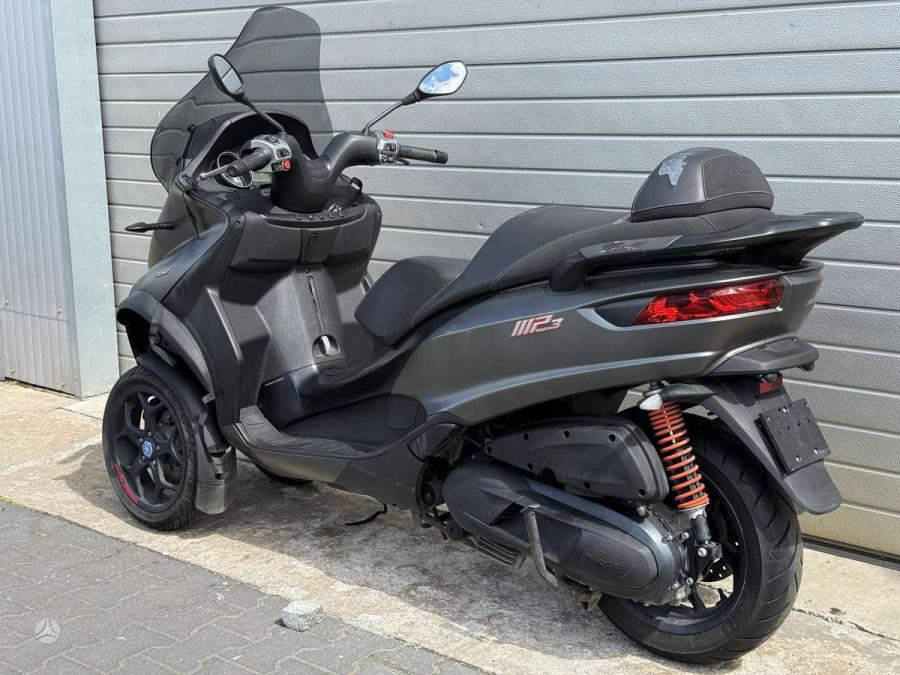 Piaggio MP3 2018 в Вилкавишкис, объемом двигателя 0.35 л и пробегом 34 тыс. км за 2200 €, фото 6 на AUTOMOTO.COM.LV