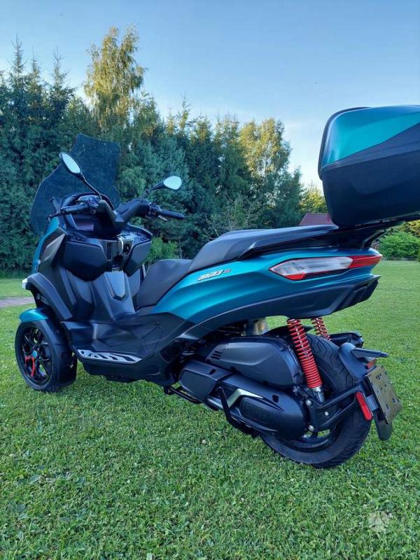 Piaggio MP3 2023 в Кельме, объемом двигателя 0.40 л и пробегом 9 тыс. км за 6350 €, фото 4 на AUTOMOTO.COM.LV