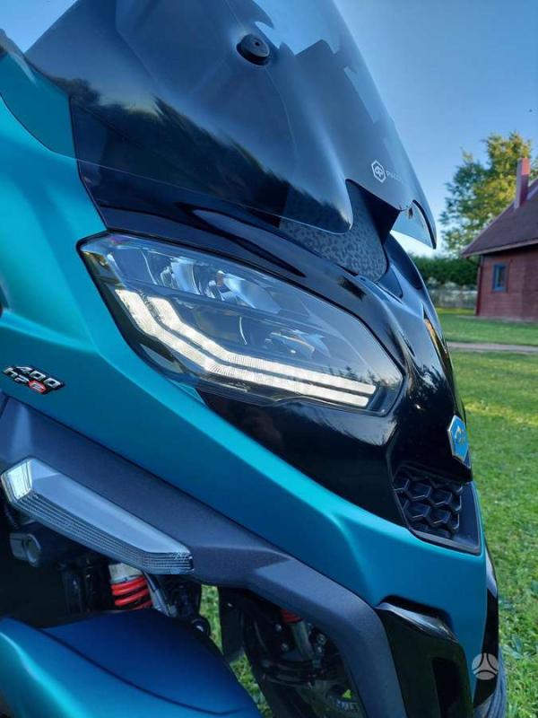 Piaggio MP3 2023 в Кельме, объемом двигателя 0.40 л и пробегом 9 тыс. км за 6350 €, фото 7 на AUTOMOTO.COM.LV