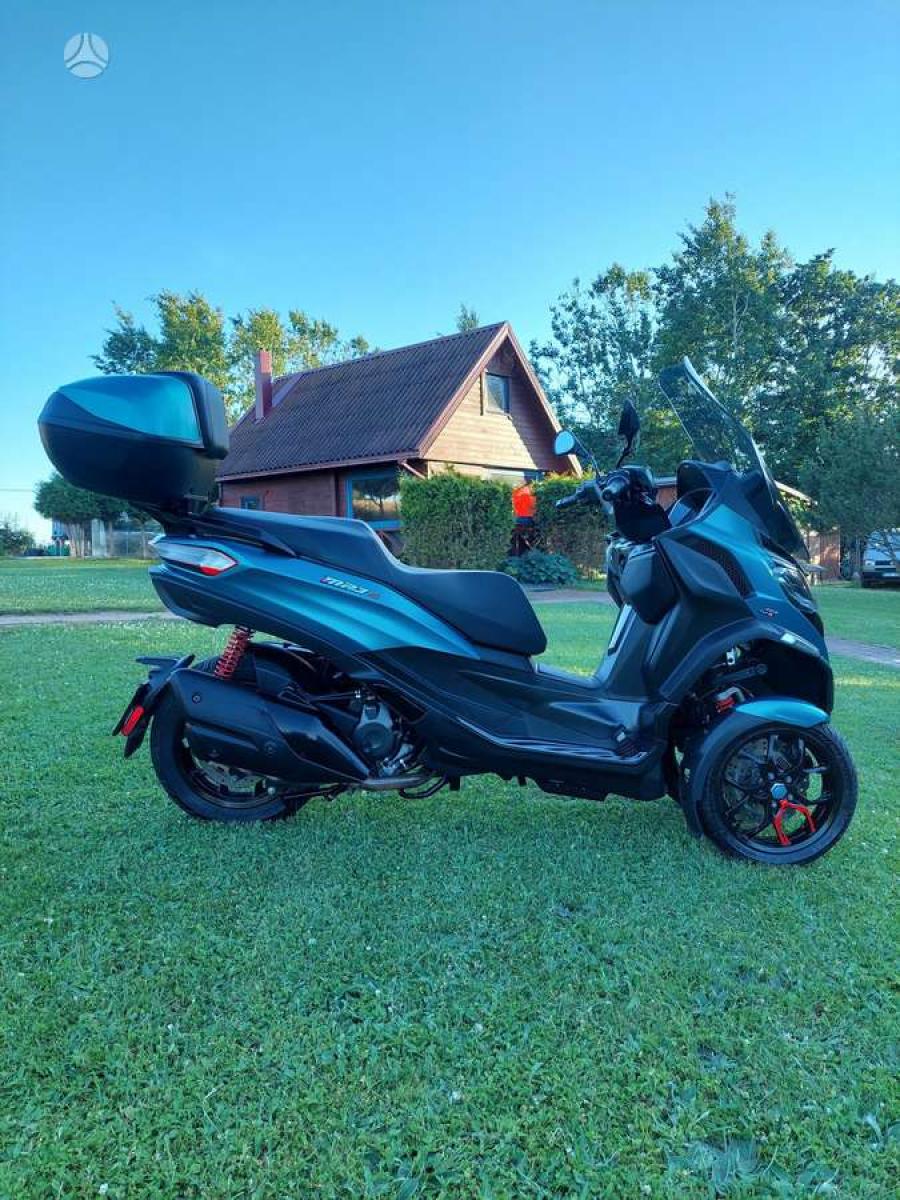 Piaggio MP3 2023 Kelmė, ar dzinēja tilpumu 0.40 L un nobraukumu 9 tūkst. km par 6350 €, foto 16 vietnē AUTOMOTO.COM.LV