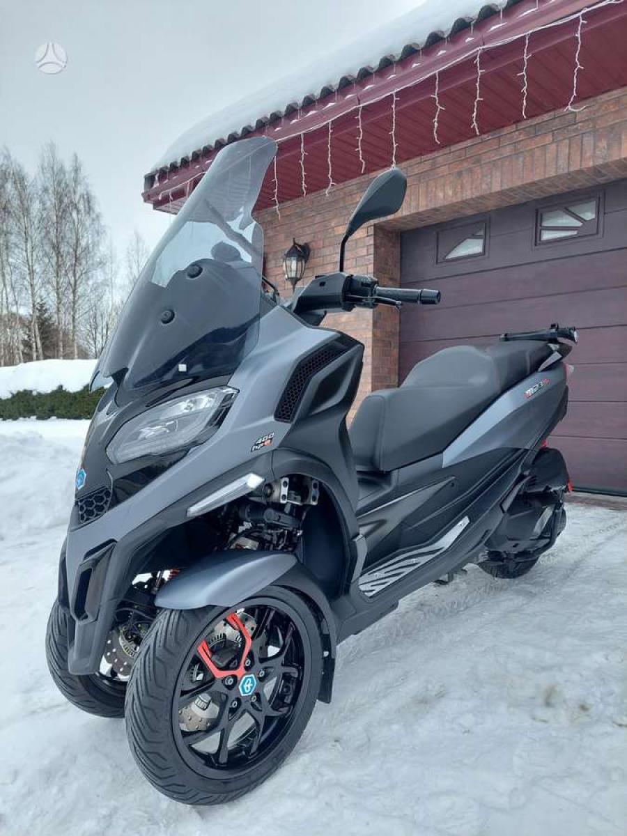 Piaggio MP3 2025 Kelmė, ar dzinēja tilpumu 0.40 L un nobraukumu 2 tūkst. km par 7050 €, foto 2 vietnē AUTOMOTO.COM.LV